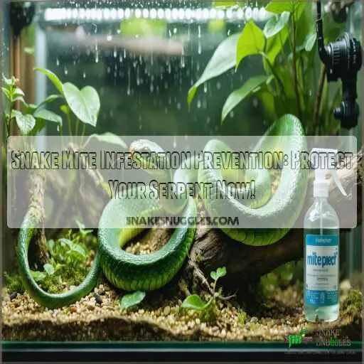 Snake Mite Infestation Prevention: Protect Your Serpent Now!