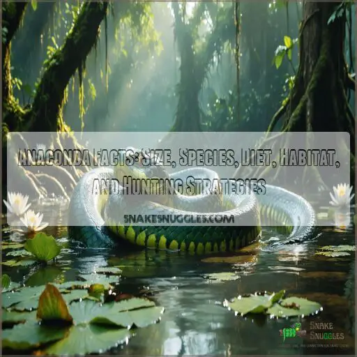 Anaconda Facts: Size, Species, Diet, Habitat, and Hunting Strategies