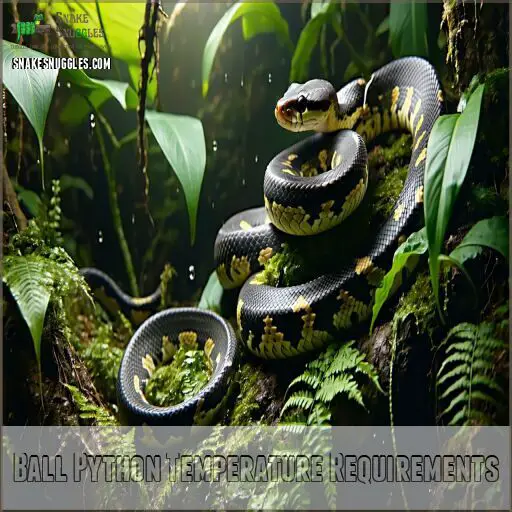 Best Temperature Gradient for Ball Python Care: Setup & Heating Guide