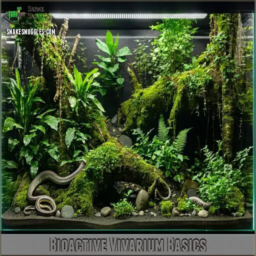 Setting Up a Bioactive Vivarium for Snakes: a Step-by-Step Guide
