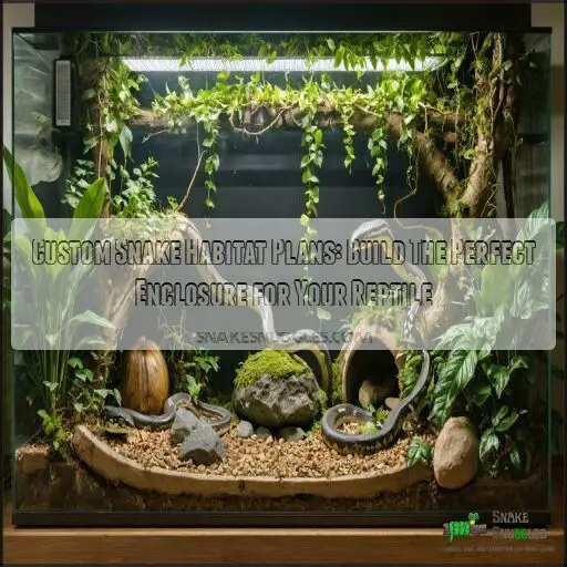 Custom Snake Habitat Plans: Build The Perfect Enclosure for Your Reptile