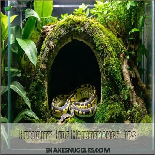 Ball Python Humidity Hide Setup: Tips for Perfect Humidity & Shedding