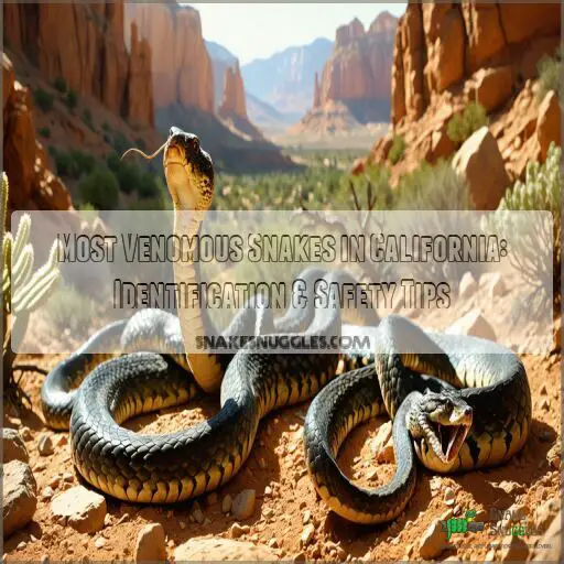 Most Venomous Snakes in California: Identification & Safety Tips