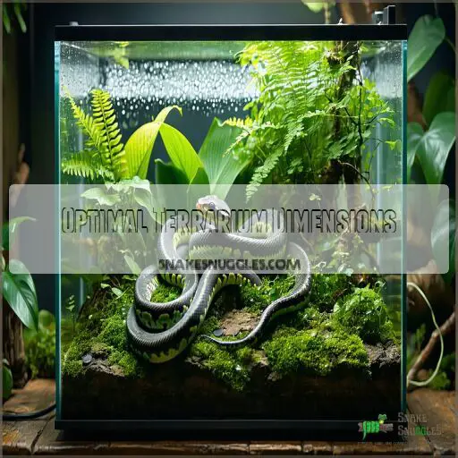 Choosing The Right Snake Terrarium Size: Tips for a Perfect Fit