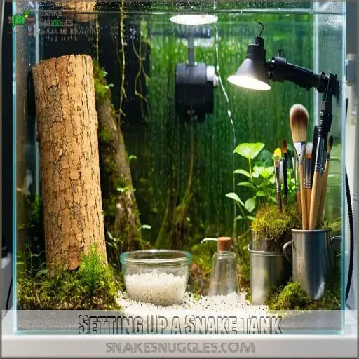 Snake Tank Setup Guide: Essential Steps