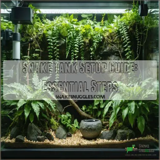 Snake Tank Setup Guide: Essential Steps