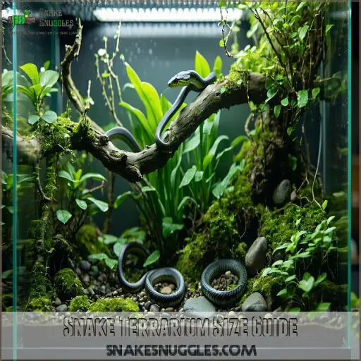 Choosing The Right Snake Terrarium Size: Tips for a Perfect Fit