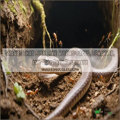 Snakes That Look Like Worms: Facts, Behavior, and Why They Fascinate