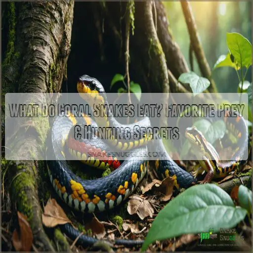 What Do Coral Snakes Eat? Favorite Prey & Hunting Secrets