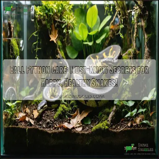 Ball Python Care: Must-Know Secrets for Happy, Healthy Snakes!