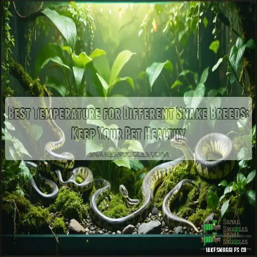 Best Temperature for Different Snake Breeds: Keep Your Pet Healthy