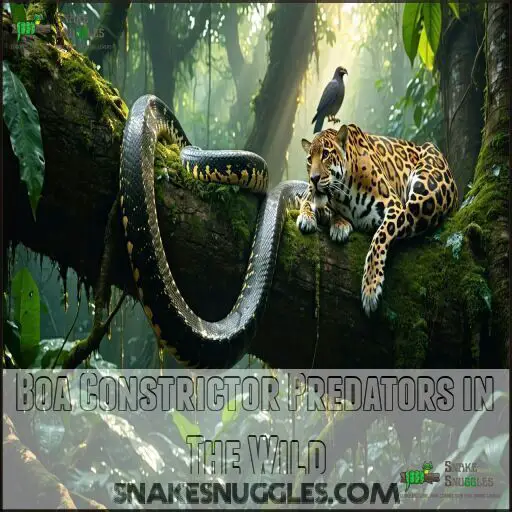Predators of Boa Constrictors: 10 Shocking Animals That Hunt These Snakes