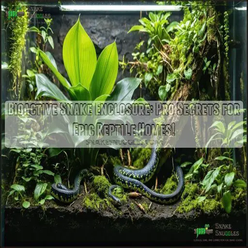 Bioactive Snake Enclosure: Pro Secrets for Epic Reptile Homes!
