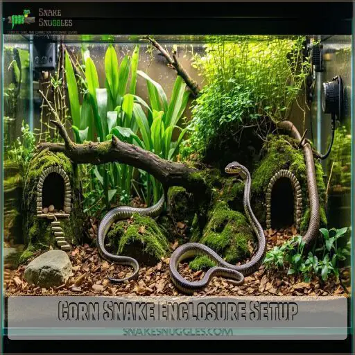 Corn Snake Enclosure Setup: Expert Secrets to Reptile Bliss!
