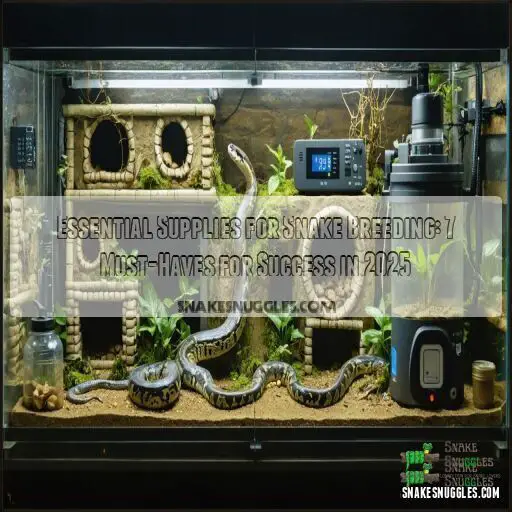 Essential Supplies for Snake Breeding: 7 Must-Haves for Success in 2025