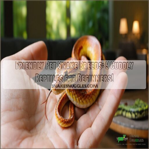 Friendly Pet Snake Breeds: 9 Cuddly Reptiles for Beginners!