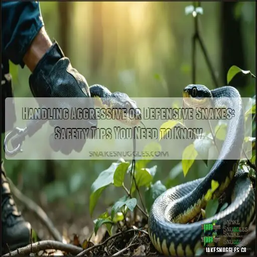 Handling Aggressive or Defensive Snakes: Safety Tips You Need to Know