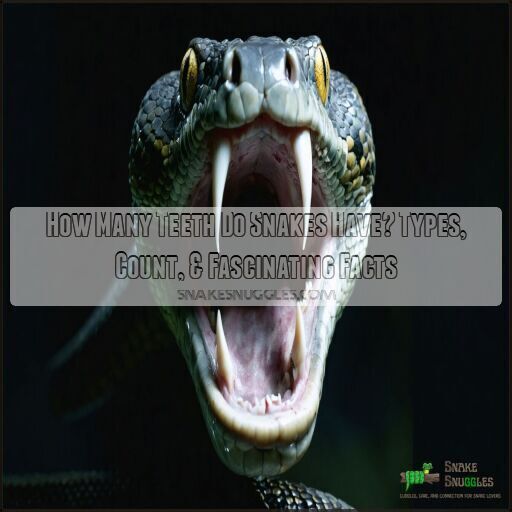 How Many Teeth Do Snakes Have? Types, Count, & Fascinating Facts