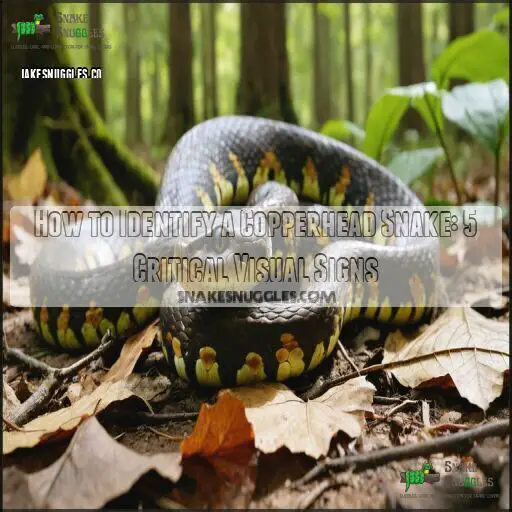 How to Identify a Copperhead Snake: 5 Critical Visual Signs