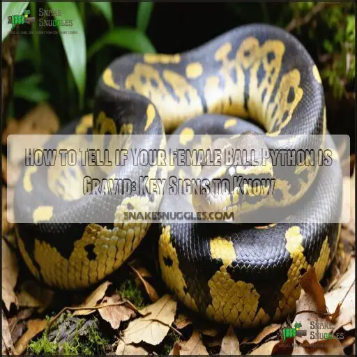 How to Tell if Your Female Ball Python is Gravid: Key Signs to Know