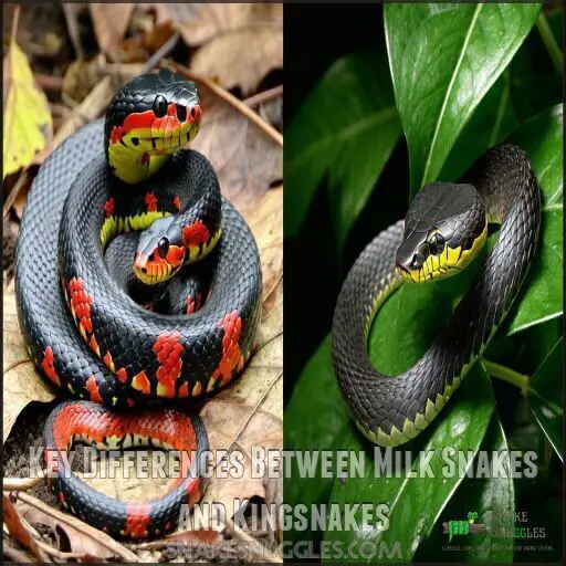 Milk Snakes Vs Kingsnakes: Key Differences in Size, Color, and Behavior