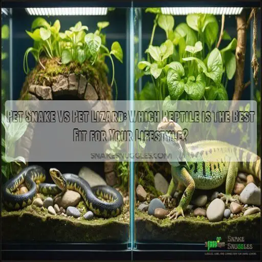 Pet Snake Vs Pet Lizard: Which Reptile is The Best Fit for Your Lifestyle?