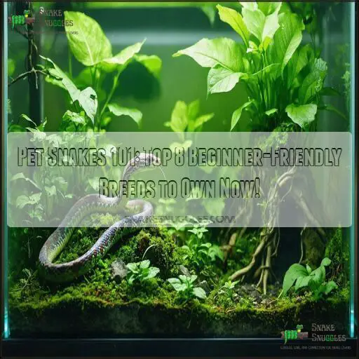 Pet Snakes 101: Top 8 Beginner-Friendly Breeds to Own Now!