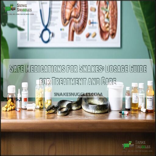 Safe Medications for Snakes: Dosage Guide for Treatment and Care