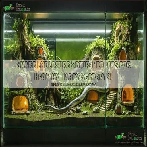 Snake Enclosure Setup: Pro Tips for Healthy Happy Serpents!