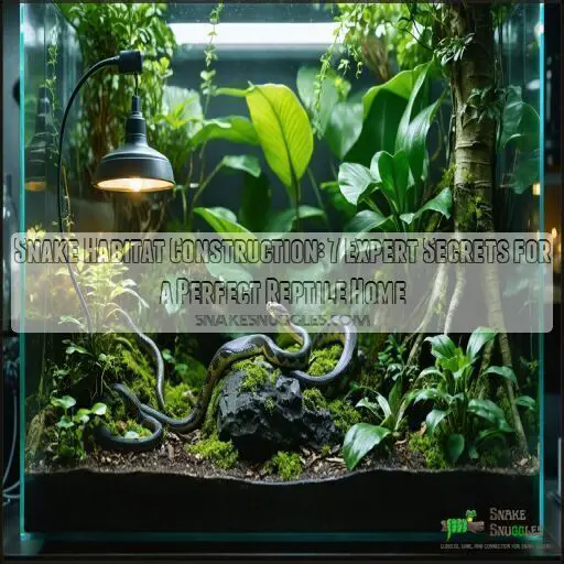 Snake Habitat Construction: 7 Expert Secrets for a Perfect Reptile Home