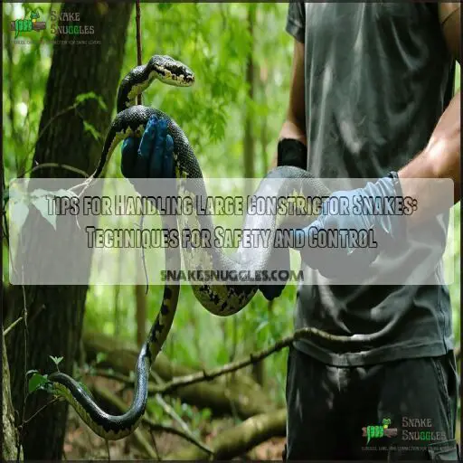 Tips for Handling Large Constrictor Snakes: Techniques for Safety and ...