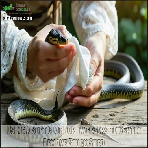 Handling a Snake With Stuck Shed: Tips to Safely Help Your Reptile