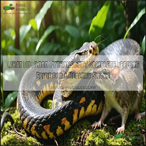What Do Blood Pythons Eat? Complete Feeding Guide for a Healthy Snake