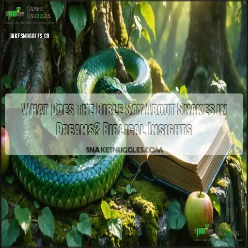 What Does The Bible Say About Snakes in Dreams? Biblical Insights