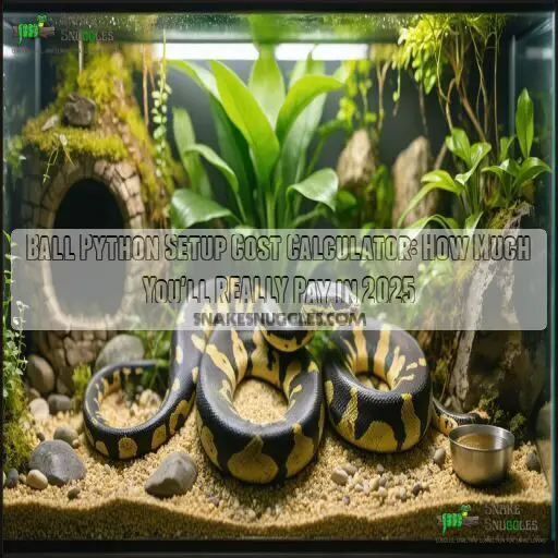 Ball Python Setup Cost Calculator: How Much You'll REALLY Pay in 2025