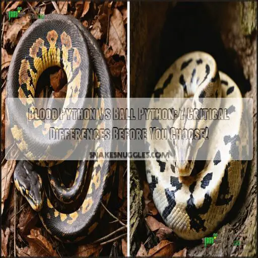 Blood Python Vs Ball Python: 7 Critical Differences Before You Choose!