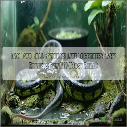 Can Two Ball Pythons Live Together? Why Experts Say NO! (Must Read)