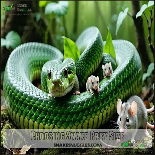 What Size Prey for Snake? The Perfect Guide to Prevent Feeding Disasters!