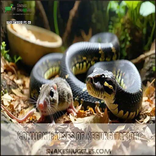 How to Handle Regurgitation in Snakes: Causes, Care, and Prevention