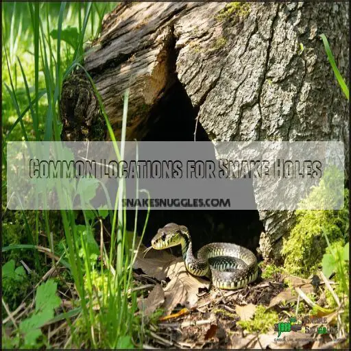 Do Snakes Live in Holes? Identifying Snake Habitats in Your Yard