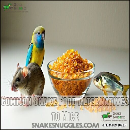 Pet Snake Food Alternatives: Safe and Surprising Non-Mice Feeding Options