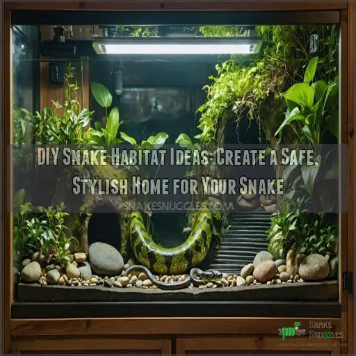 DIY Snake Habitat Ideas: Create a Safe, Stylish Home for Your Snake