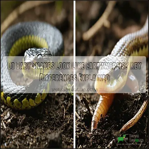 Do Baby Snakes Look Like Earthworms? Key Differences Explained
