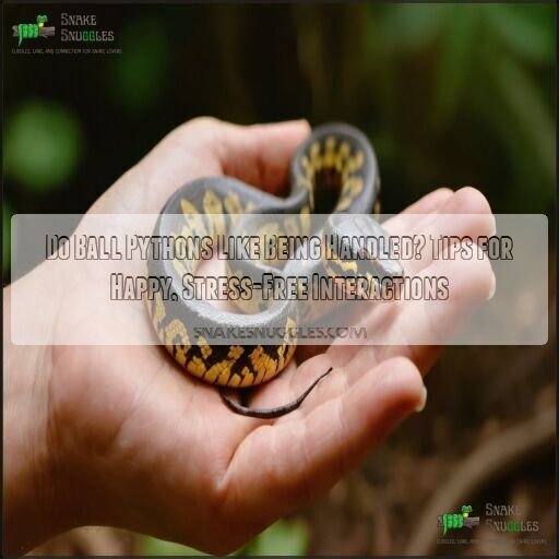 Do Ball Pythons Like Being Handled? Tips for Happy, Stress-Free ...