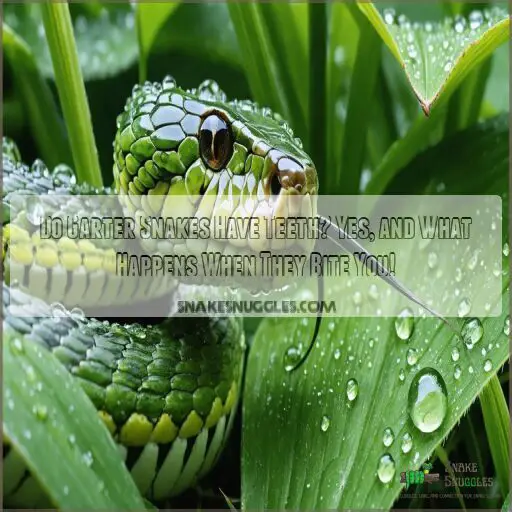 Do Garter Snakes Have Teeth? Yes, and What Happens When They Bite You!