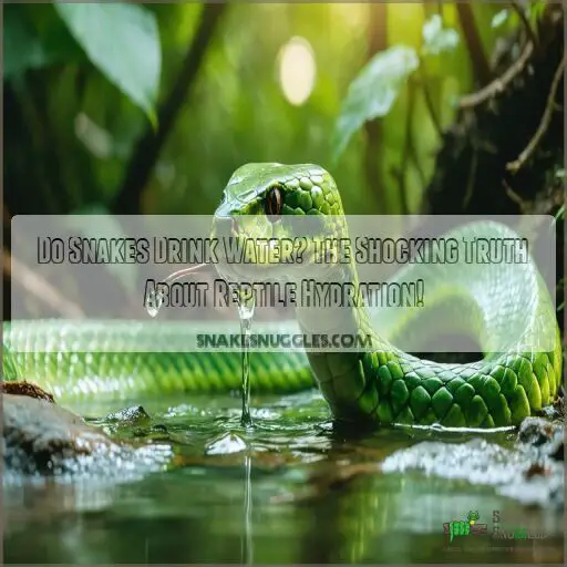 Do Snakes Drink Water? The Shocking Truth About Reptile Hydration!