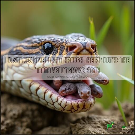 Do Snakes Give Birth Through Their Mouth? The Truth About Snake Birth