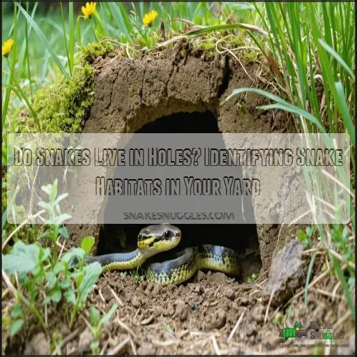 Do Snakes Live in Holes? Identifying Snake Habitats in Your Yard