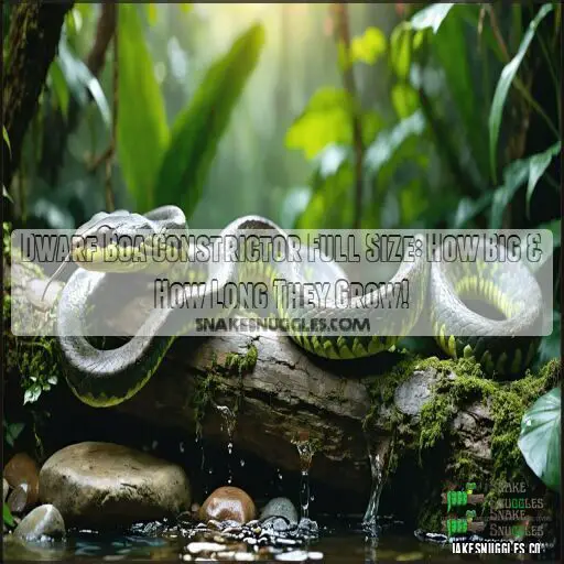 Dwarf Boa Constrictor Full Size: How Big & How Long They Grow!