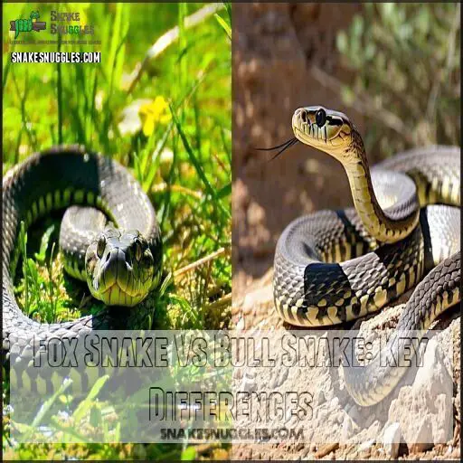 Fox Snake Vs Bull Snake: Key Differences in Size, Behavior, and Habitat